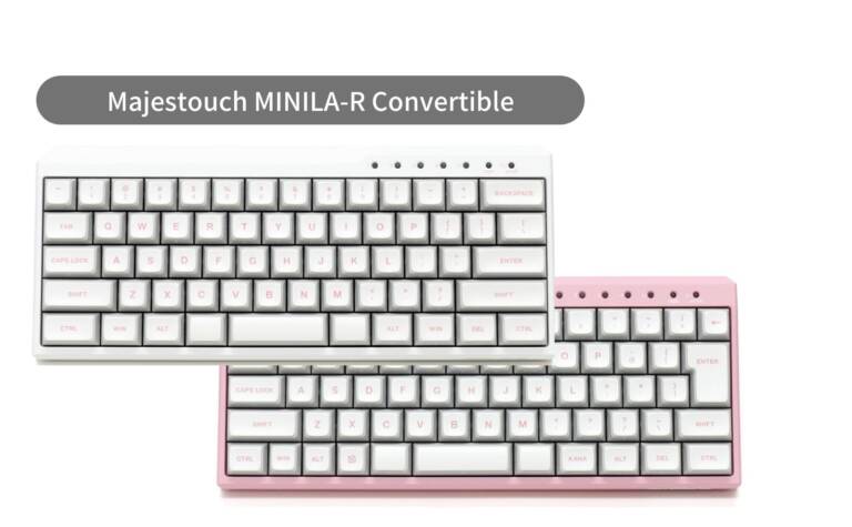 FILCO "Majestouch MINILA-R Convertible" now available in new strawberry ...