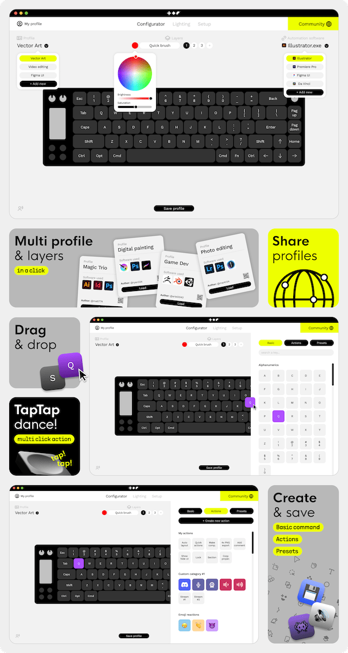 Work Louder Nomad [E] のクラウドファンディングがKickstarterで開始｜早割が瞬間的にプレッジ