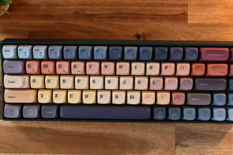 Lofree Touch Review｜Mechanical keyboard with beautiful curves on an ...