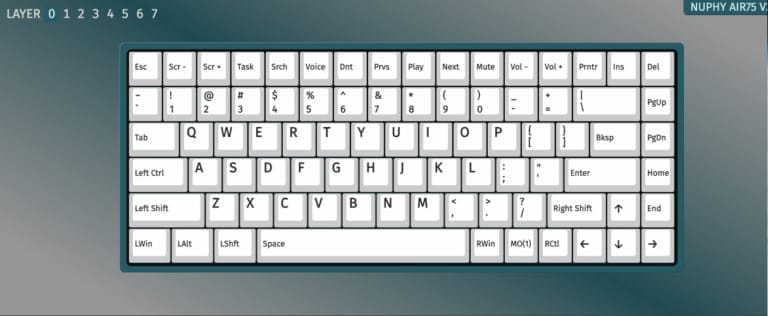 Explanation of how to change the keymap using NuPhy's VIA