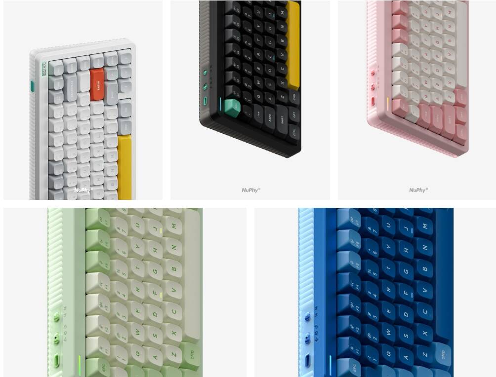 NuPhy Halo75v2 in 5 colors? Teaser image released on Official X