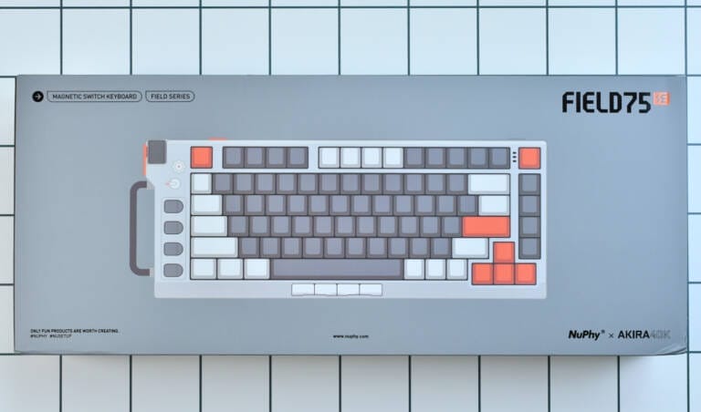 NuPhy Field75 HE Review! Magnetic switch keyboard for use outside of ...