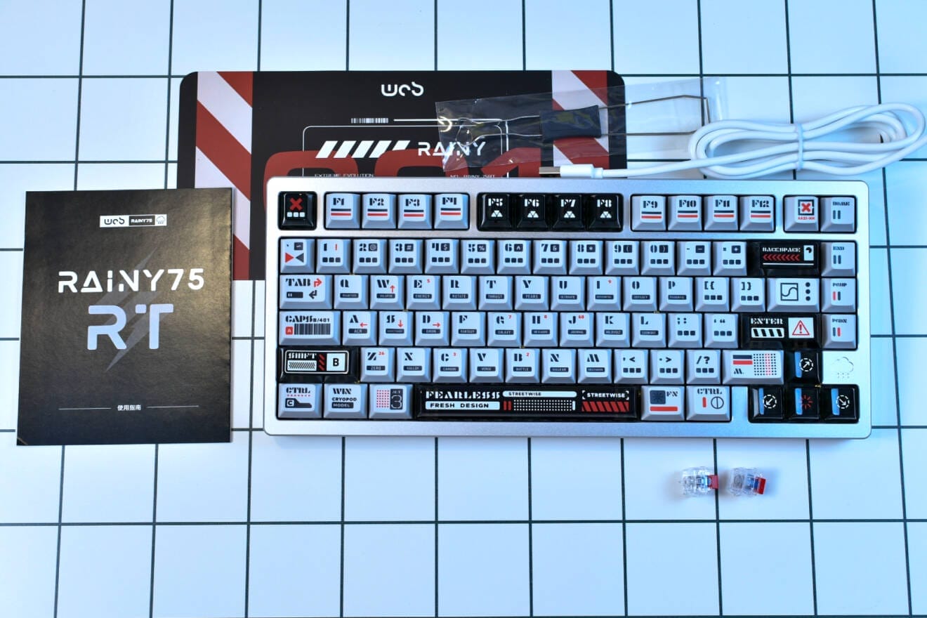 Wobkey Rainy75 HE/RT Review｜Magnetic keyboard with superb key feel as ...